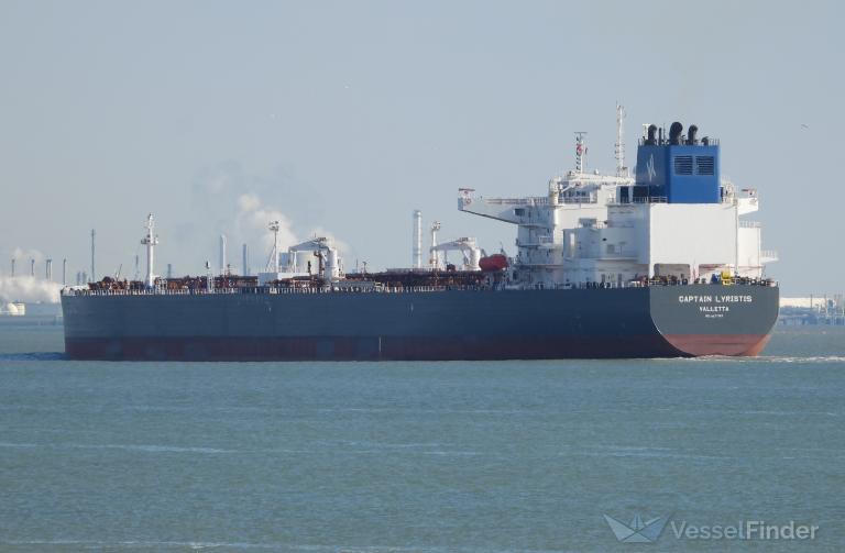 CAPTAIN LYRISTIS, Crude Oil Tanker - Details and current position - IMO ...