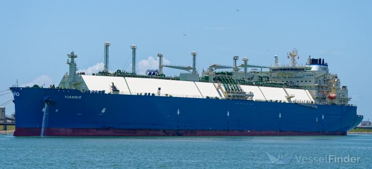 YIANNIS, LNG Tanker - Details and current position - IMO 9879674 ...