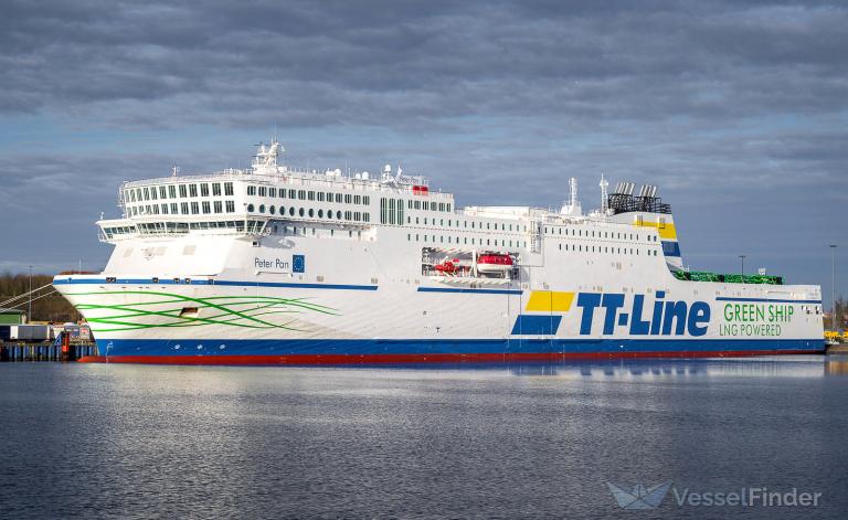 PETER PAN, Passenger/Ro-Ro Cargo Ship - Details and current position ...