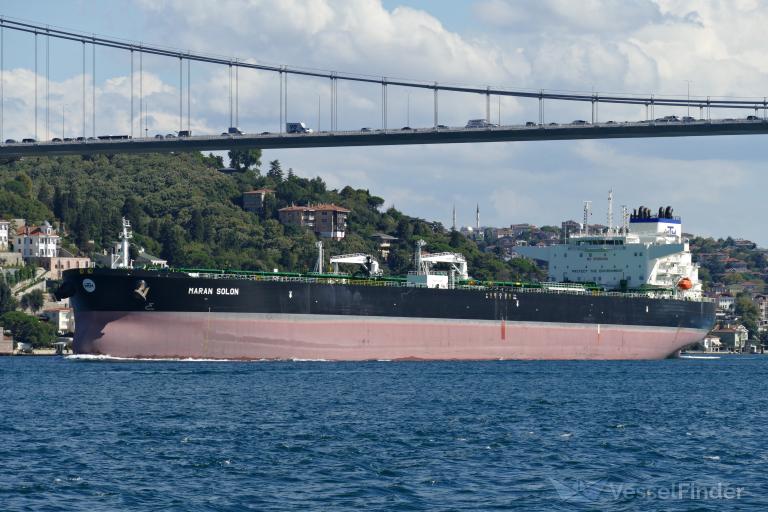 MARAN SOLON, Crude Oil Tanker - Details and current position - IMO ...