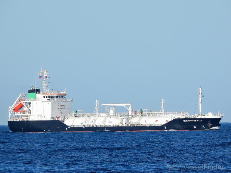 MORNING GENTLY, LPG Tanker - Details and current position - IMO 9882889 ...