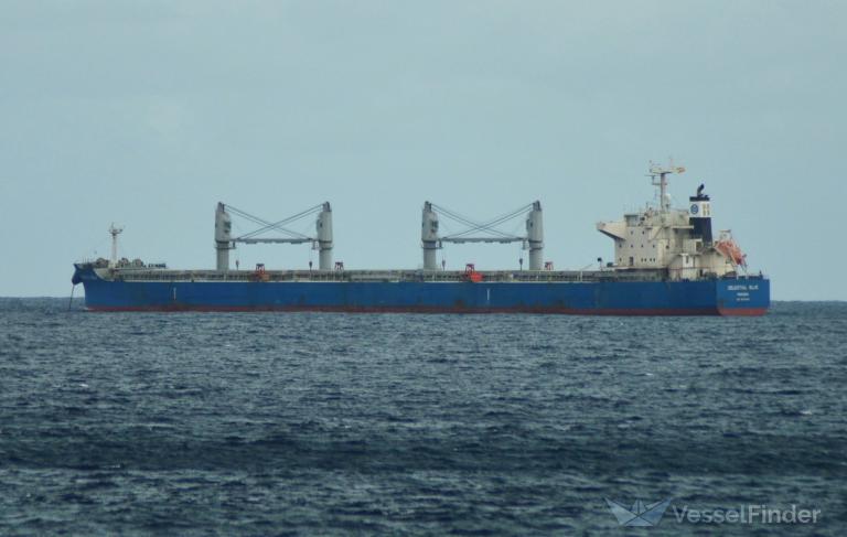 CELESTIAL BLUE, Bulk Carrier - Details and current position - IMO ...