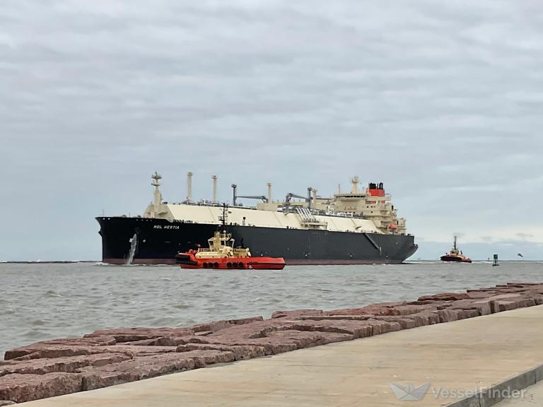 MOL HESTIA, LNG Tanker - Details and current position - IMO 9885996 ...