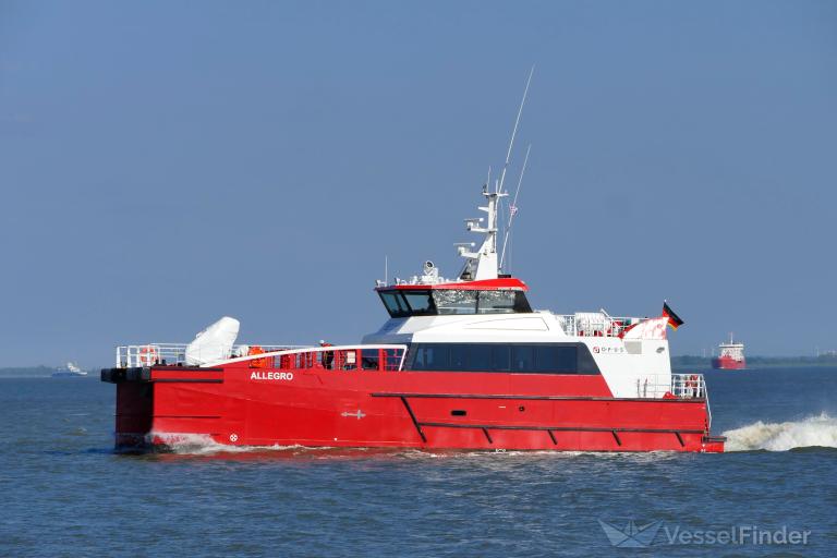 ALLEGRO, Offshore Tug/Supply Ship - Details and current position - IMO ...