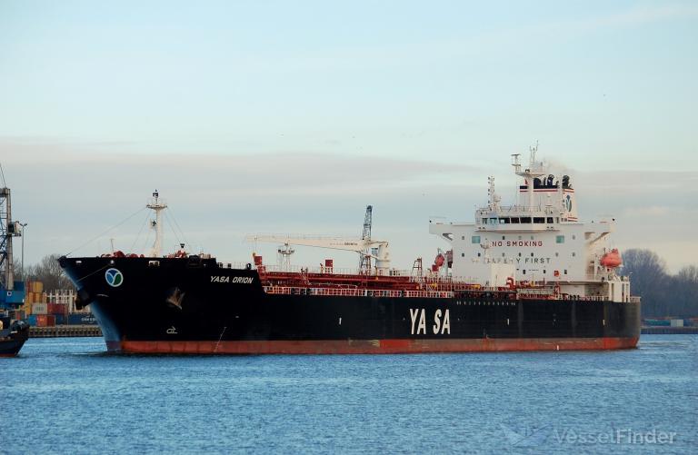 YASA ORION, Chemical/Oil Products Tanker - Detalles del buque y ...