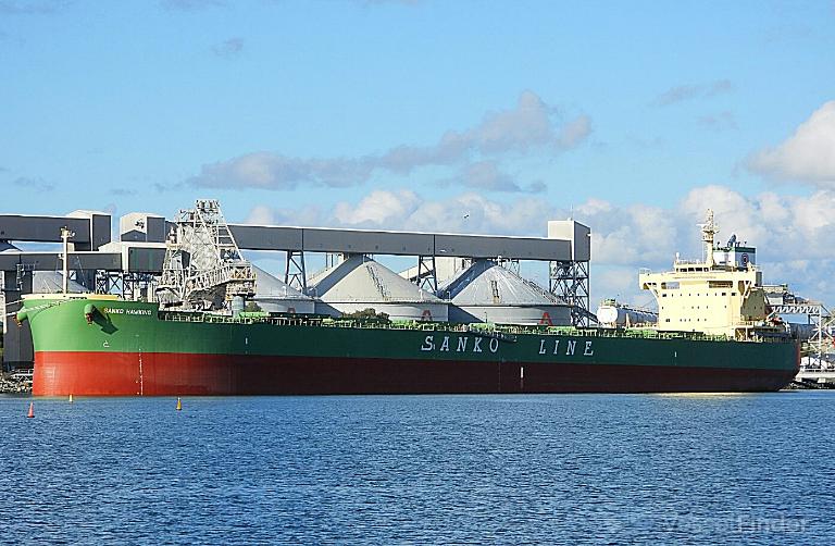 SANKO HAWKING, Bulk Carrier - Dettagli della nave e posizione attuale ...