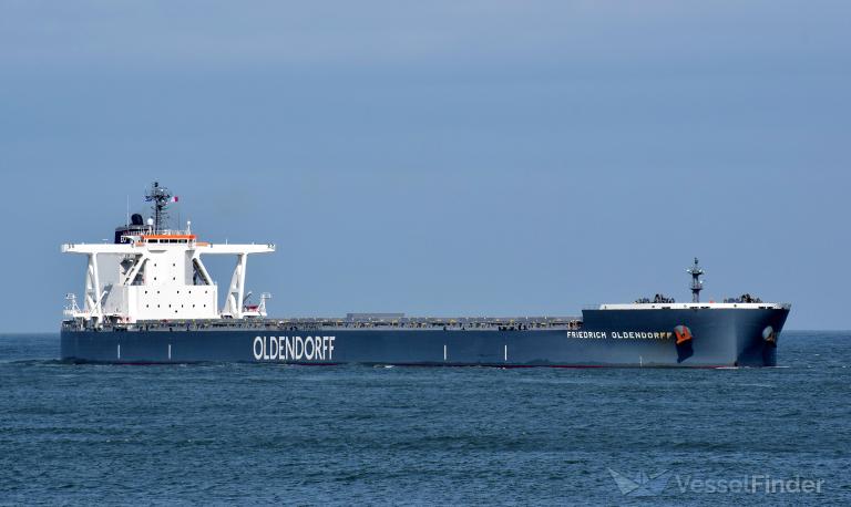 FRIEDRICH OLDENDORFF, Bulk Carrier - Scheepsdetails en huidige positie ...