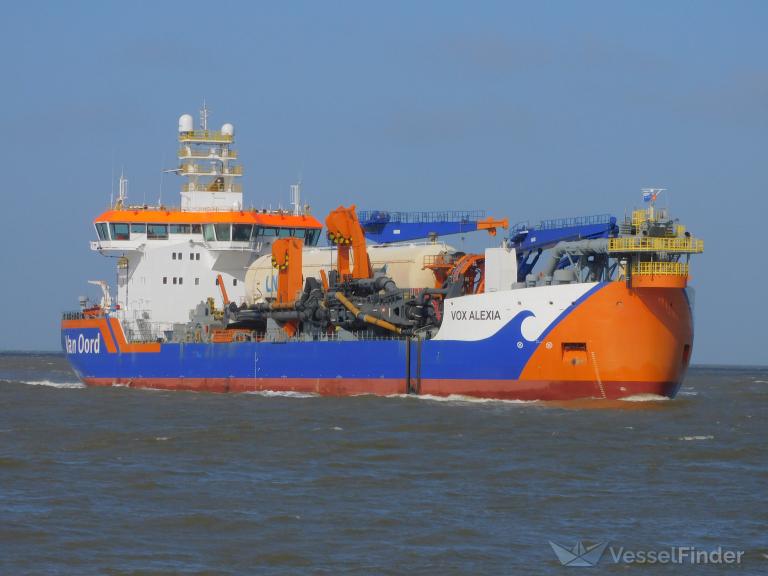 VOX ALEXIA, Hopper Dredger - Details and current position - IMO 9891763 ...