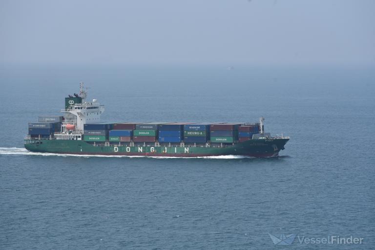 DONGJIN CONTINENTAL, Container Ship - Details and current position ...