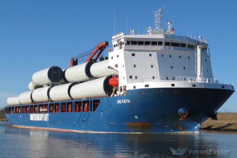 UHL FAITH, Heavy Load Carrier - Details and current position - IMO ...
