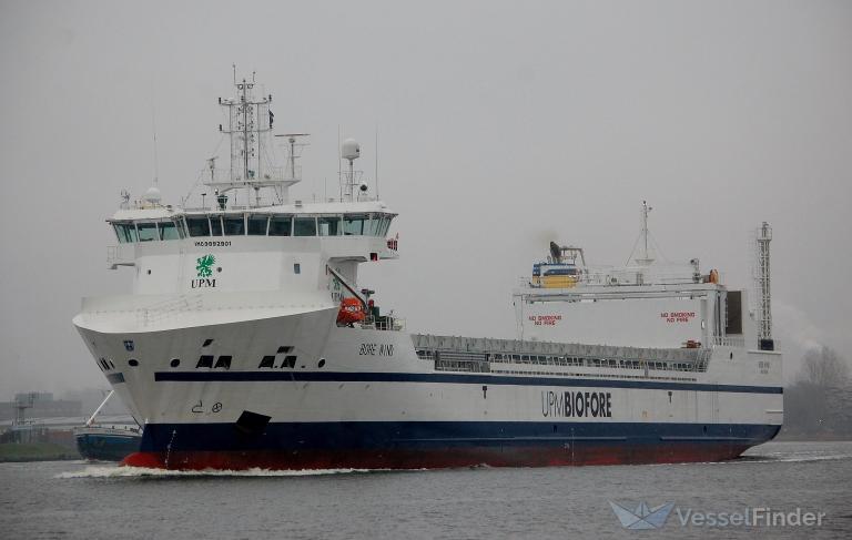 BORE WIND, Ro-Ro Cargo Ship - Details and current position - IMO ...
