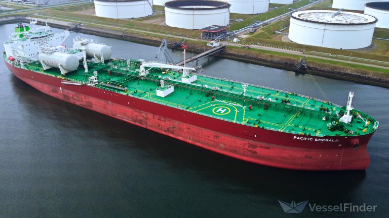 PACIFIC EMERALD, Crude Oil Tanker - Details and current position - IMO ...