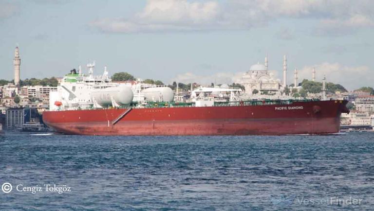 PACIFIC DIAMOND, Crude Oil Tanker - Details and current position - IMO ...