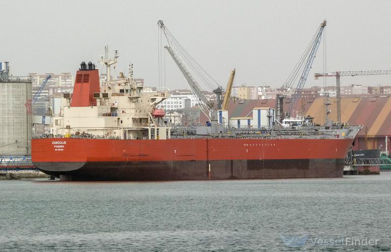 ZANDOLIE, Chemical/Oil Products Tanker - Detalles del buque y posición ...