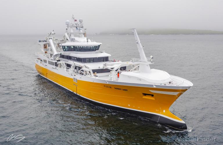 SUNNY LADY, Fishing Vessel - Details and current position - IMO 9893632 ...