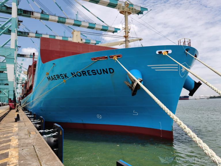 MAERSK NORESUND, Container Ship - Details and current position - IMO ...