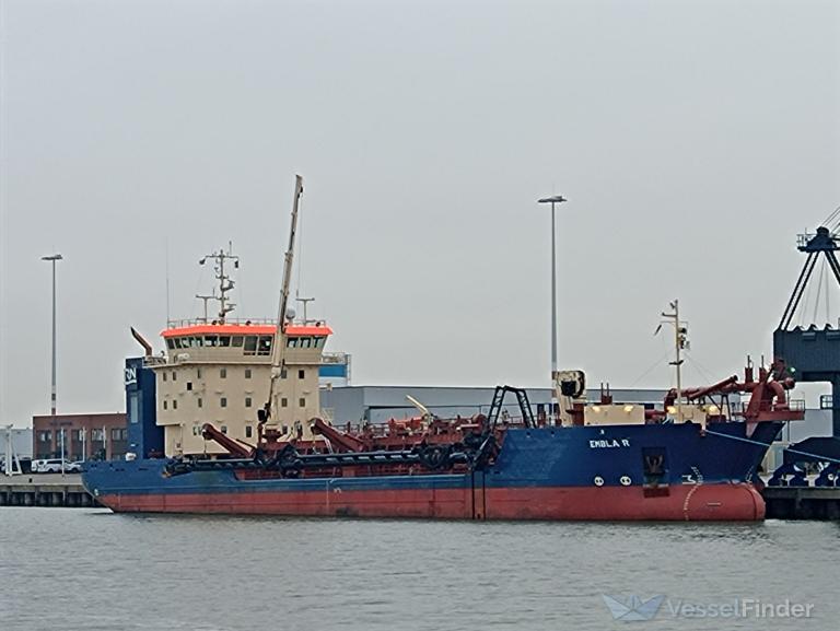 EMBLA R, Hopper Dredger - Details and current position - IMO 9896048 ...