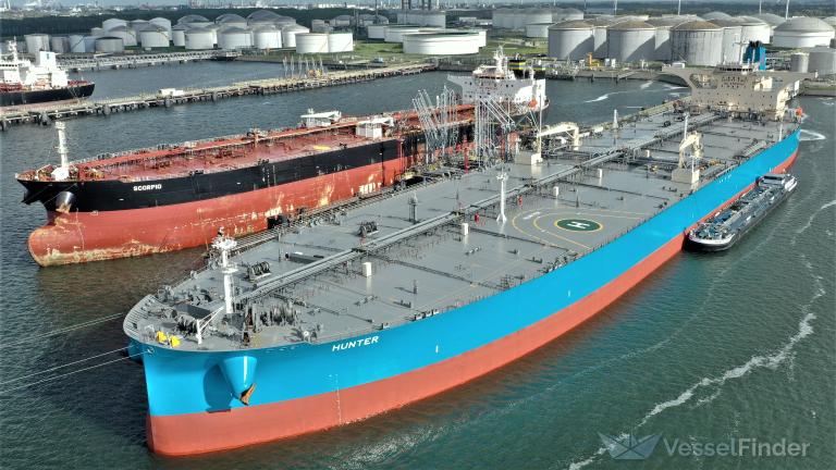 HUNTER, Crude Oil Tanker - Details and current position - IMO 9896414 ...
