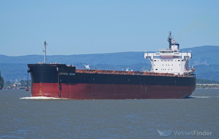 CRYSTAL OCEAN, Bulk Carrier - Details and current position - IMO ...