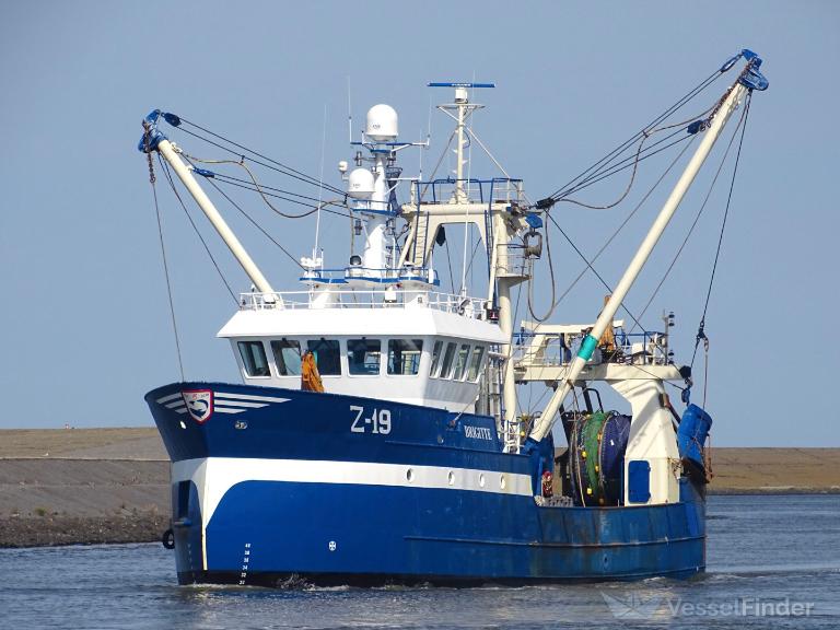 Z19 BRIGITTE, Fishing Vessel - Schiffsdaten und aktuelle Position - IMO ...