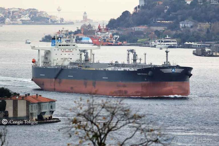 DIMITRIOS, Crude Oil Tanker - Details and current position - IMO ...