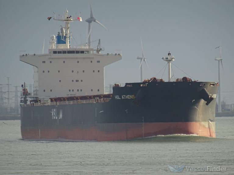 HSL ATHENS, Bulk Carrier - Details and current position - IMO 9901843 ...