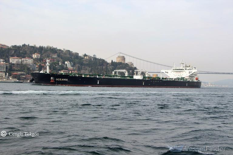 OCEANIA, Crude Oil Tanker - Details and current position - IMO 9905344 ...