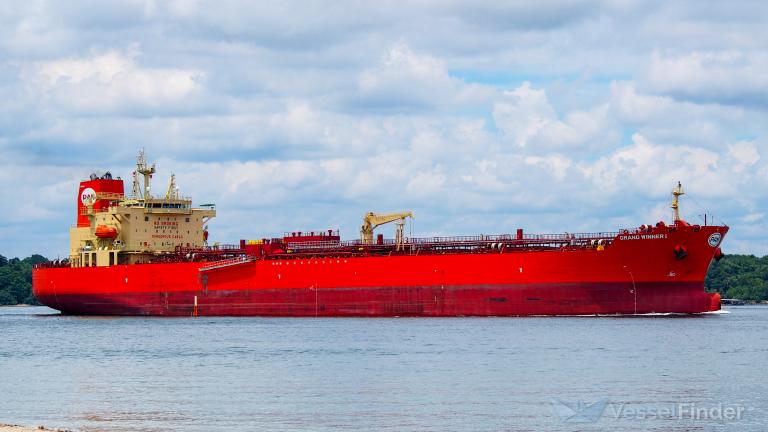 GRAND WINNER 1, Chemical/Oil Products Tanker - Details and current ...