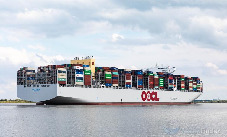 OOCL TURKIYE, Container Ship - Schiffsdaten und aktuelle Position - IMO 9908138 - VesselFinder