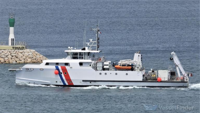 ALFRED MERLIN, Research Vessel - Scheepsdetails en huidige positie ...