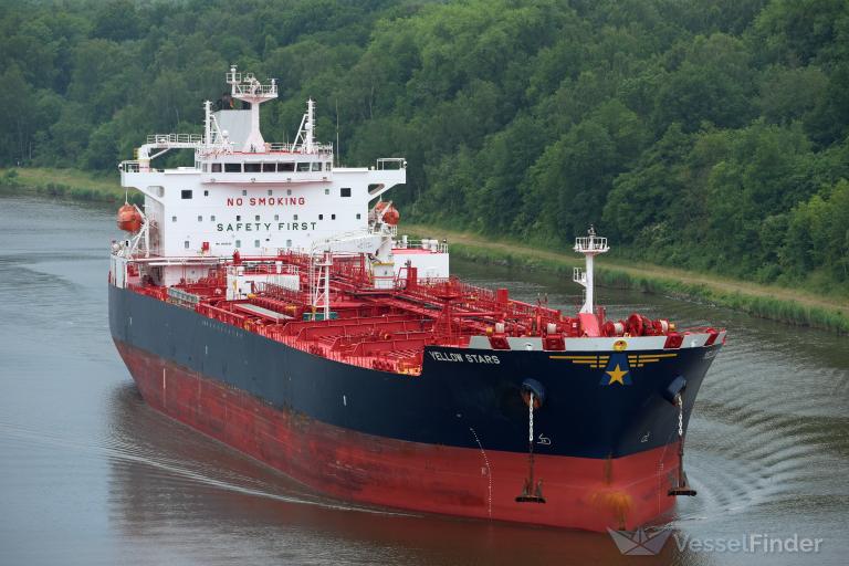 YELLOW STARS, Chemical/Oil Products Tanker - Details and current ...