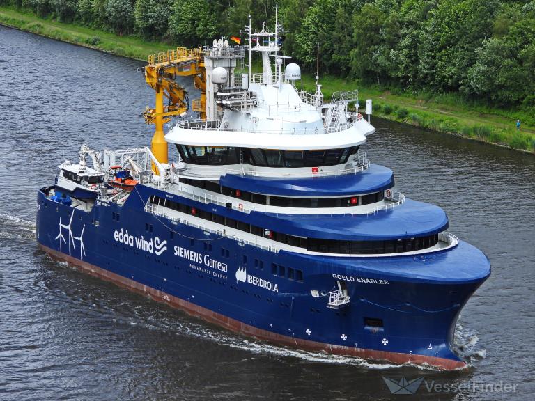 GOELO ENABLER, Work/Repair Vessel - Details and current position - IMO ...