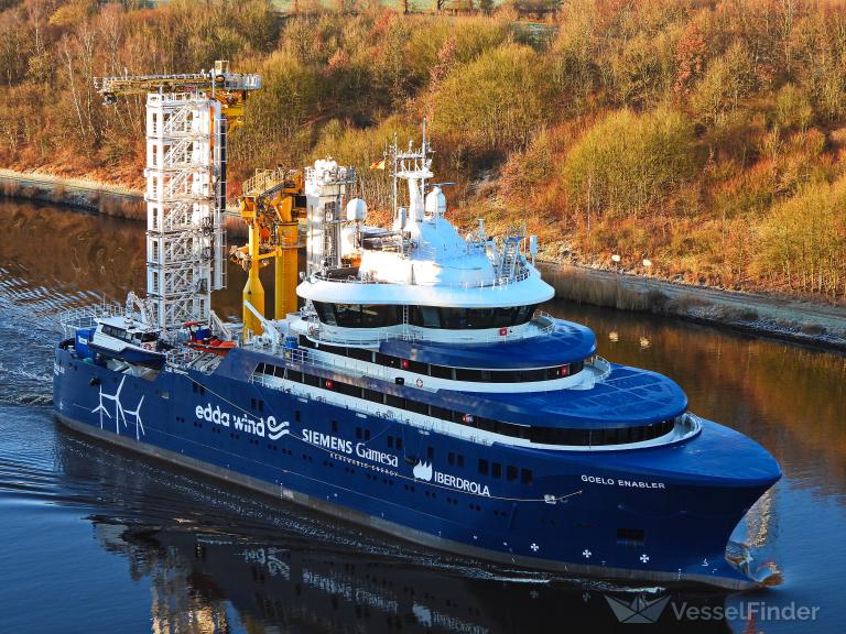 GOELO ENABLER, Work/Repair Vessel - Details and current position - IMO ...