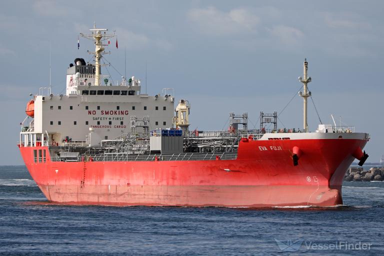 EVA FUJI, Chemical/Oil Products Tanker - Details and current position ...