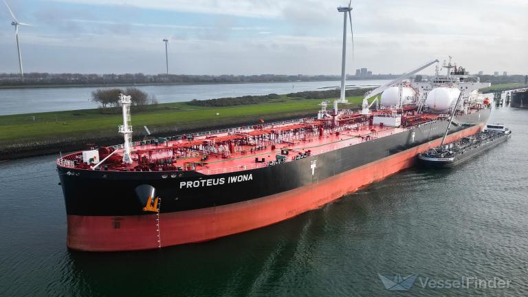 PROTEUS IWONA, Crude Oil Tanker - Details and current position - IMO ...