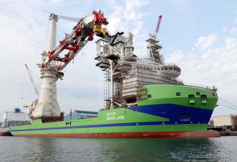 GREEN JADE, Wind Turbine Vessel - Details and current position - IMO ...