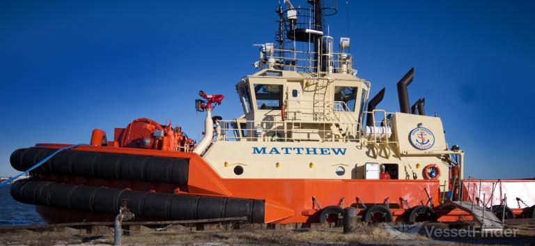 MATTHEW, Tug - Detalles del buque y posición actual - IMO 9915727 ...