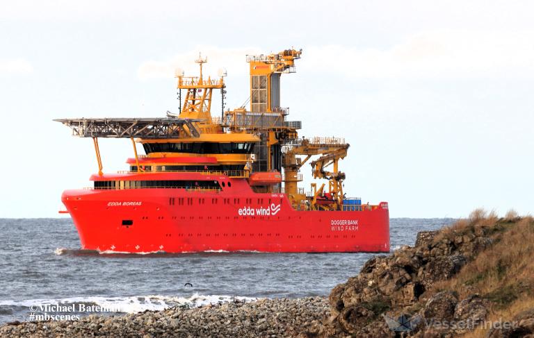 EDDA BOREAS, Work/Repair Vessel - Details and current position - IMO ...