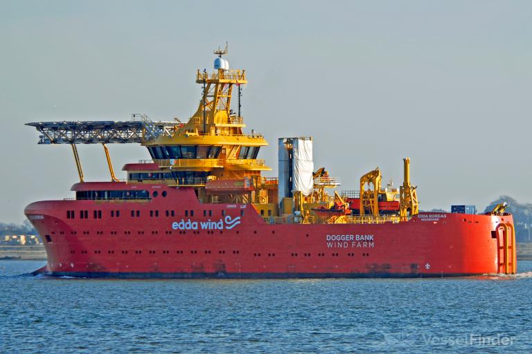 EDDA BOREAS, Offshore Support Vessel - Detalles del buque y posición ...