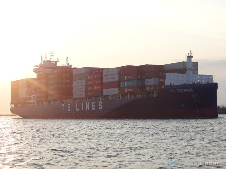 TS XIAMEN, Container Ship - Details and current position - IMO 9919254 - VesselFinder