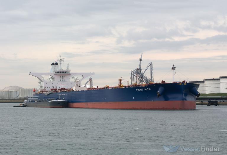 FRONT ALTA, Crude Oil Tanker - Details and current position - IMO ...