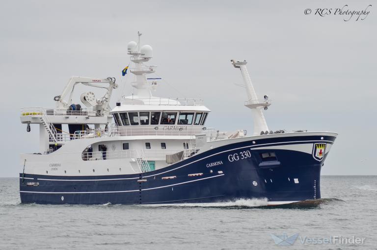 CARMONA, Fishing Vessel - Details and current position - IMO 9921805 ...