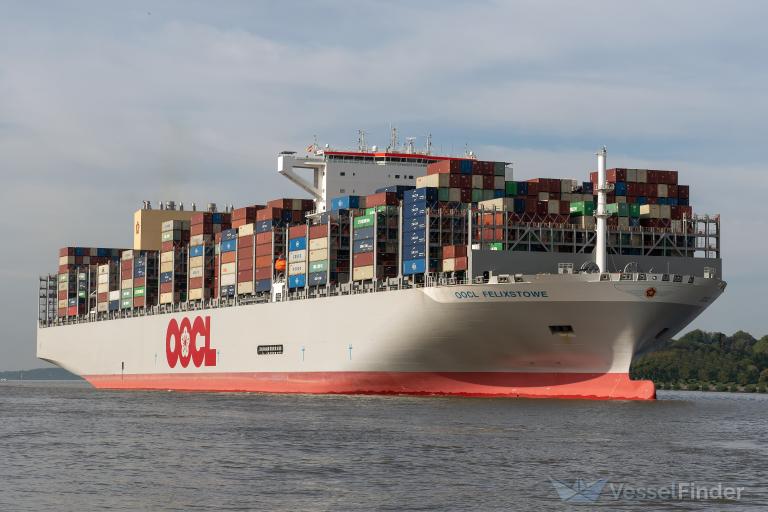 OOCL FELIXSTOWE, Container Ship - Details and current position - IMO 9922512 - VesselFinder