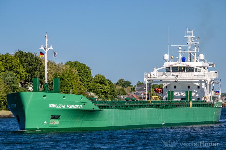 ARKLOW RESOLVE, General Cargo Ship - Details and current position - IMO ...