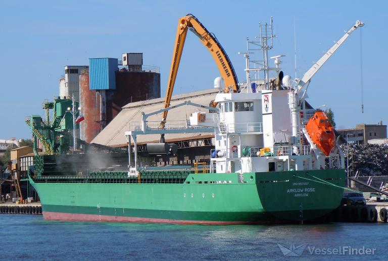 ARKLOW ROSE, General Cargo Ship - Details and current position - IMO ...