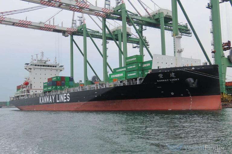 KANWAY LUCKY, Container Ship - Details and current position - IMO ...