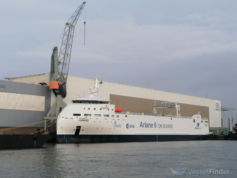 CANOPEE, Ro-Ro Cargo Ship - Details and current position - IMO 9924120 ...