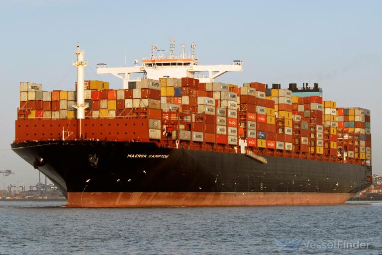 MAERSK CAMPTON, Container Ship - Details and current position - IMO ...