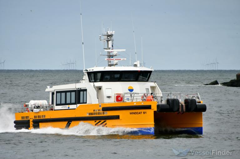 WINDCAT 51, HSC - Details and current position - IMO 9925617 - VesselFinder