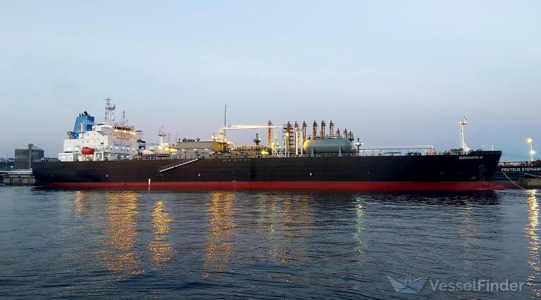 INDIANAPOLIS, LPG Tanker - Details and current position - IMO 9925679 ...
